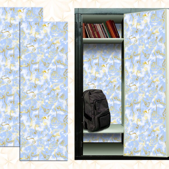 Pelican Industrial | Wall Decor | Magnetic Locker Wallpaper Pack Of 2 ...